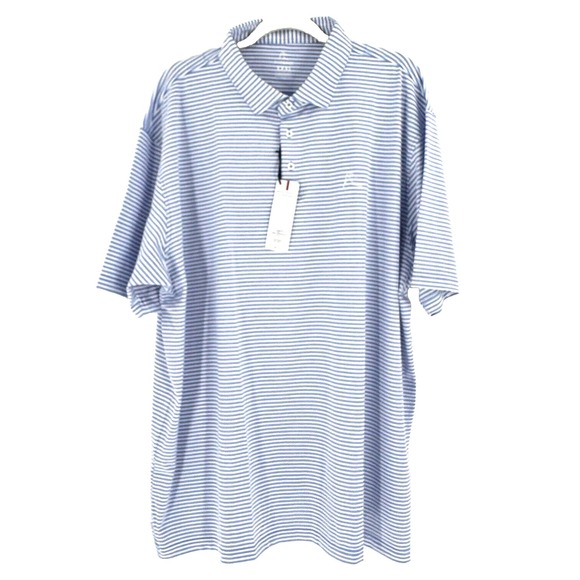 Rhoback | Shirts | Rhoback Performance Golf Polo Shirt Mens 3xl Blue ...